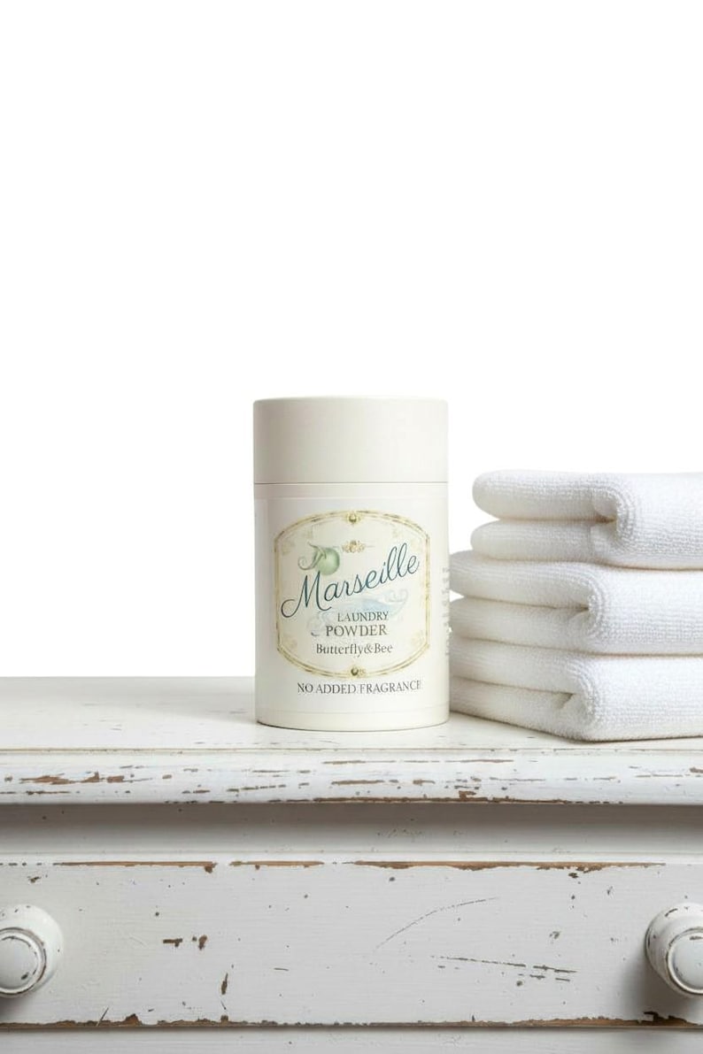 Savon De Marseille Laundry Powder, Unscented, HE Safe, Zero Waste - Etsy
