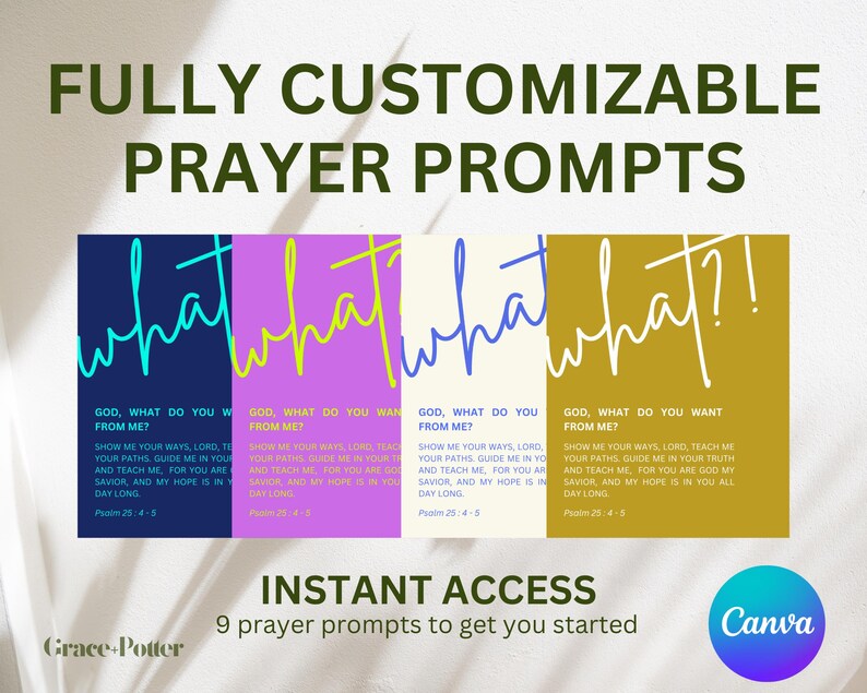 Prayer Cards Bible Study Guide Christian Prayer Prompts Journal Prompts ...