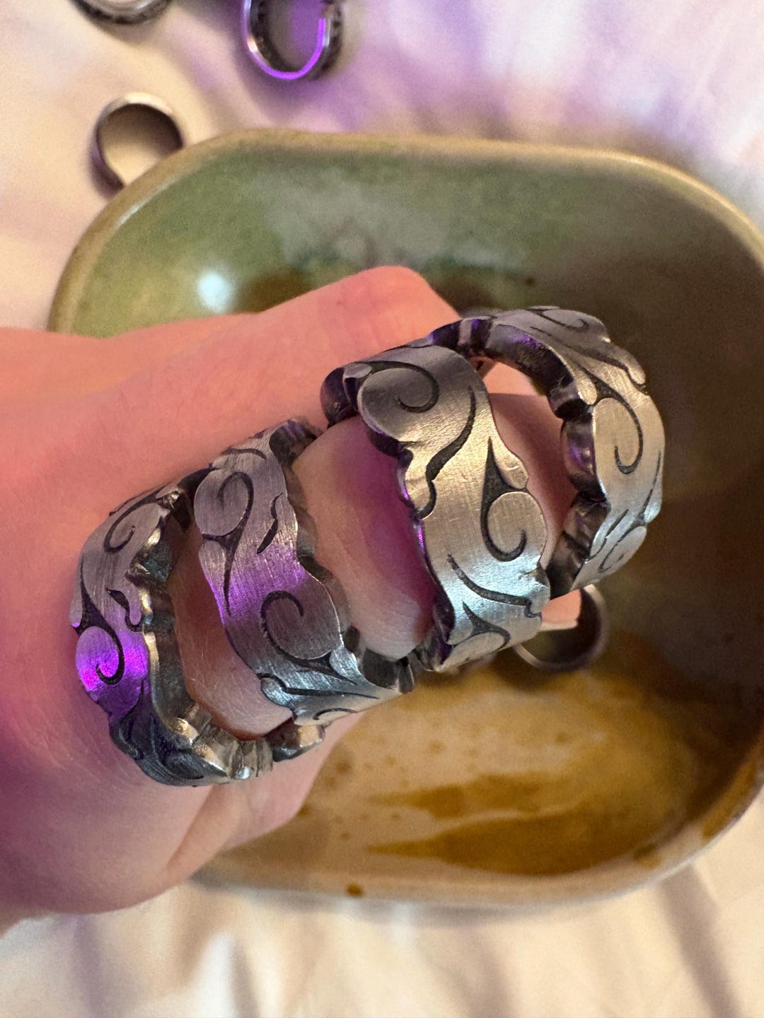 Handmade Cloud Nine Spoon Rings Made From Stainless Steel Recycled ...