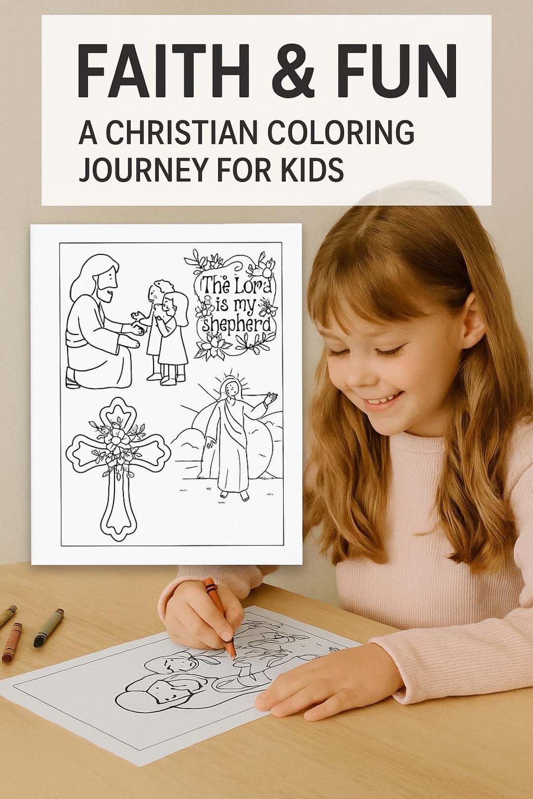 Christian Coloring Book for Kids: Bible Stories, Verses, Holidays (PDF ...