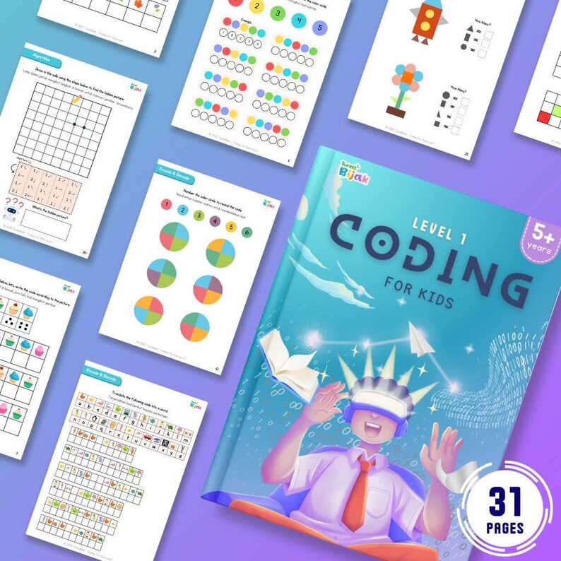 Coding for Kids Worksheets | Printable STEM Activities | Unplugged ...