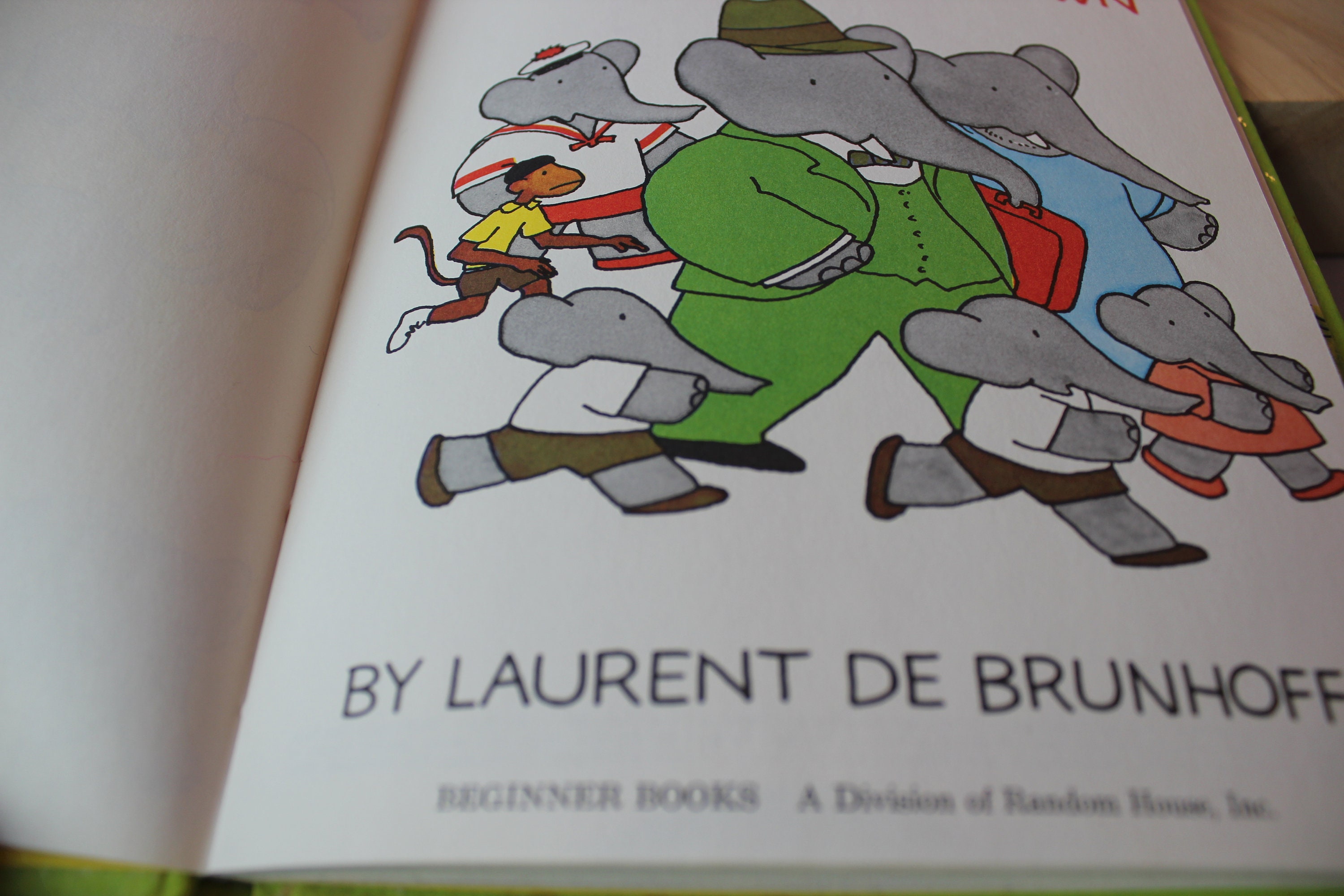 Babar Loses His Crown Babar Story Book Elephant 1967 - Etsy Israel