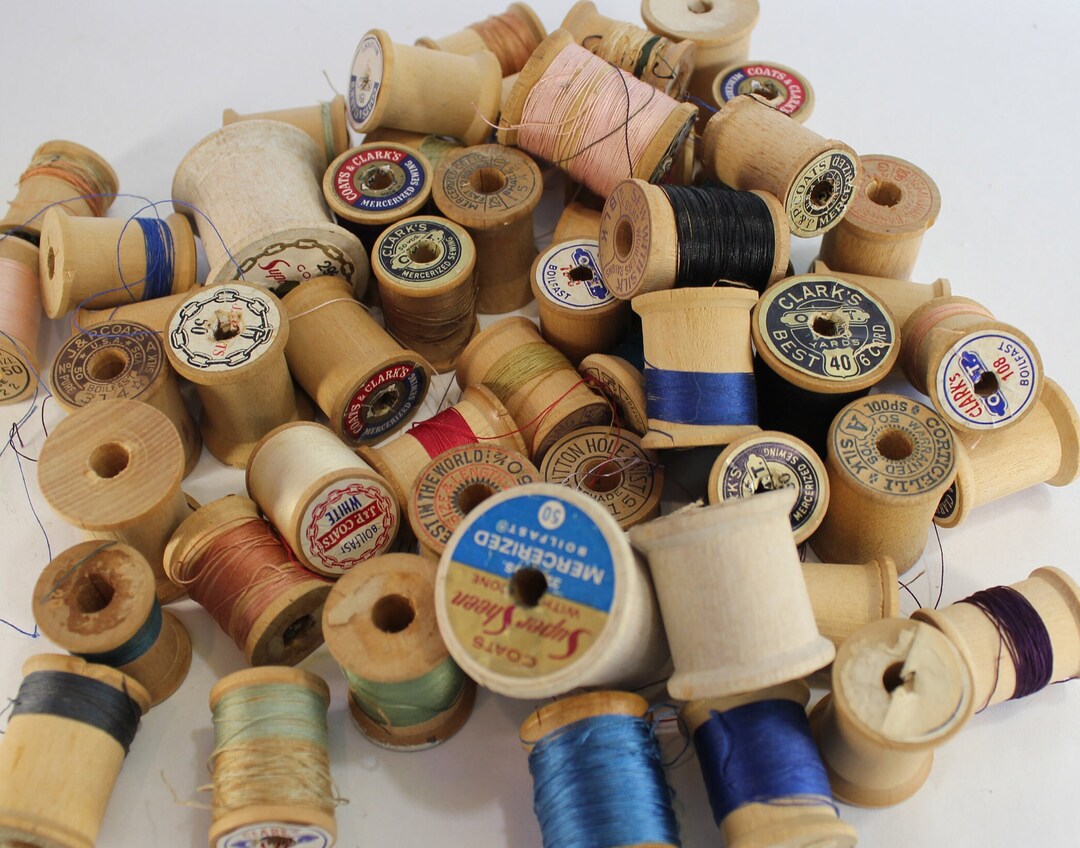 Wooden Spools, Thread, Variety, Spools, Belding Corticelli, FREE ...