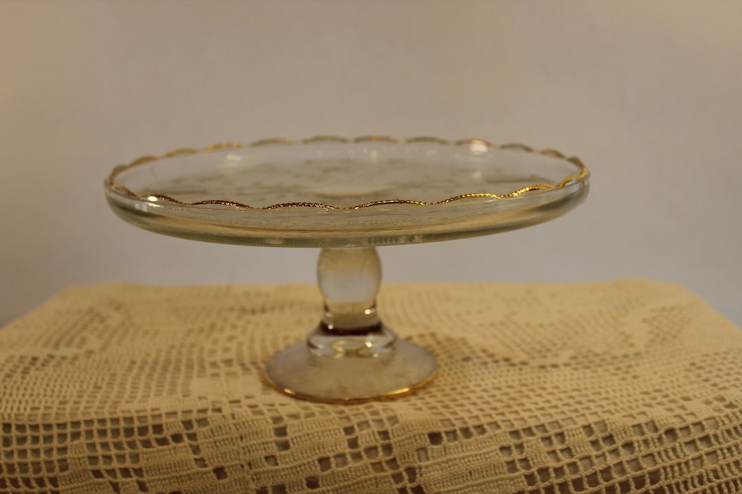 Cake Stand Cakeplate Cake Plate Harp Musical Instrument - Etsy