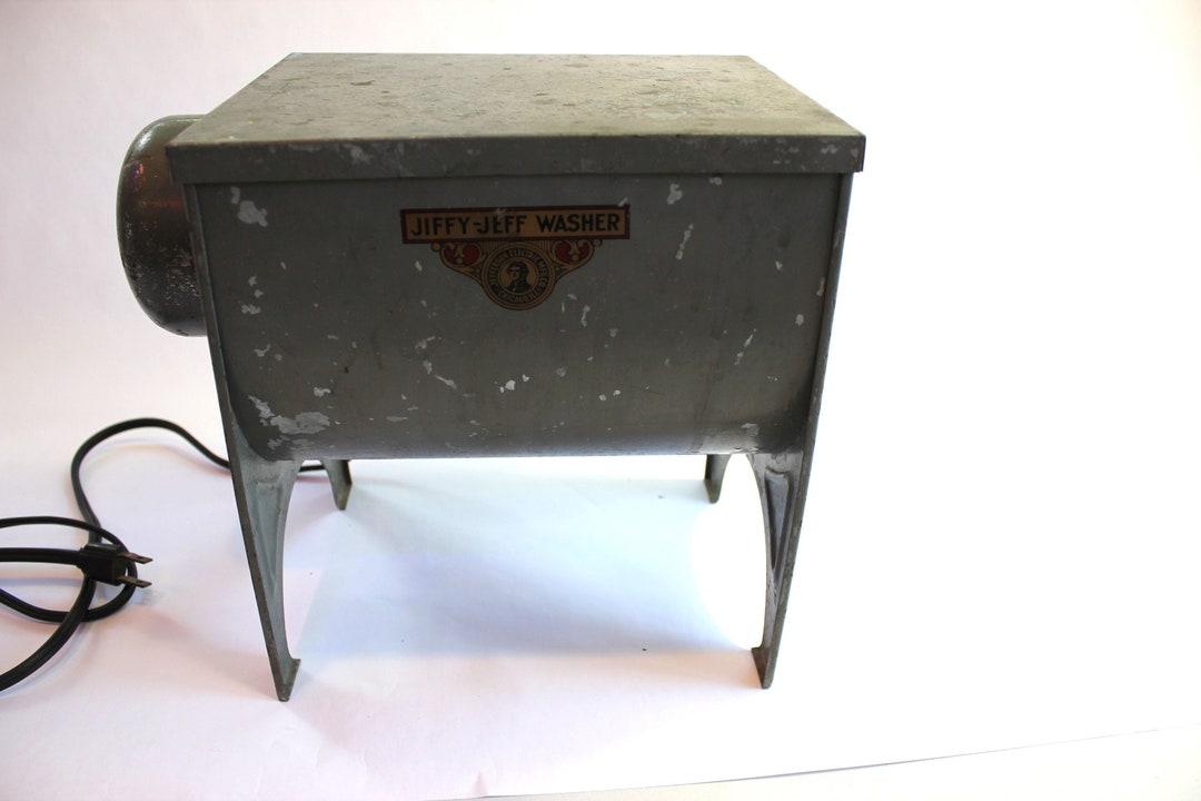 Salesman Sample, Jiffy Jeff, Antique, Motorized, Little, Washing ...