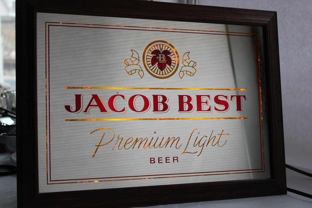 Beer, Sign, Beer Sign, Jacob Best, Collectible, Bar, Decor, Brewing ...
