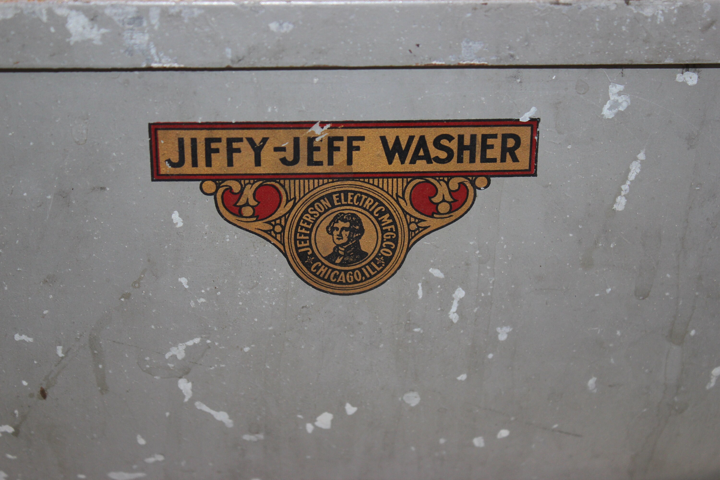 Salesman Sample, Jiffy Jeff, Antique, Motorized, Little, Washing ...