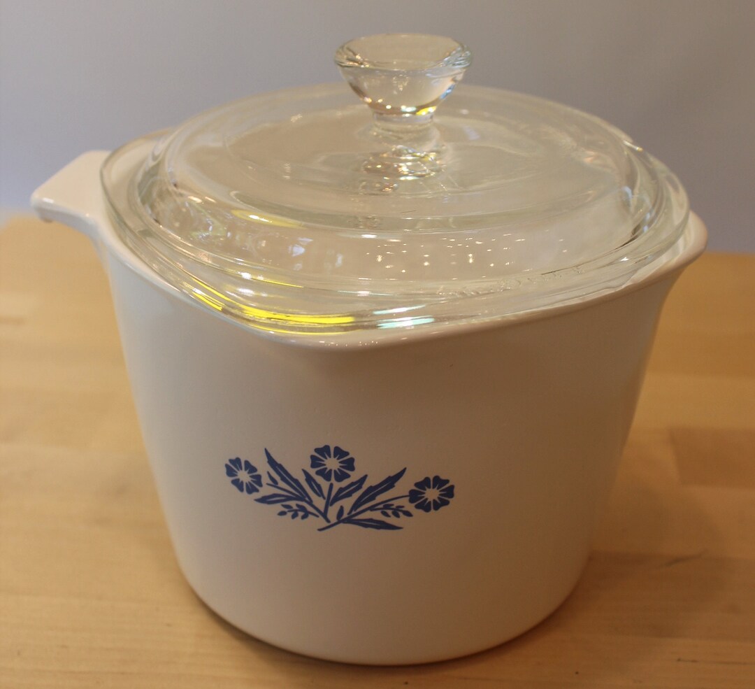 Cornflower Blue, Corn Flower, Corning Ware, Sauce Maker, 1 Qt, P-55-B ...