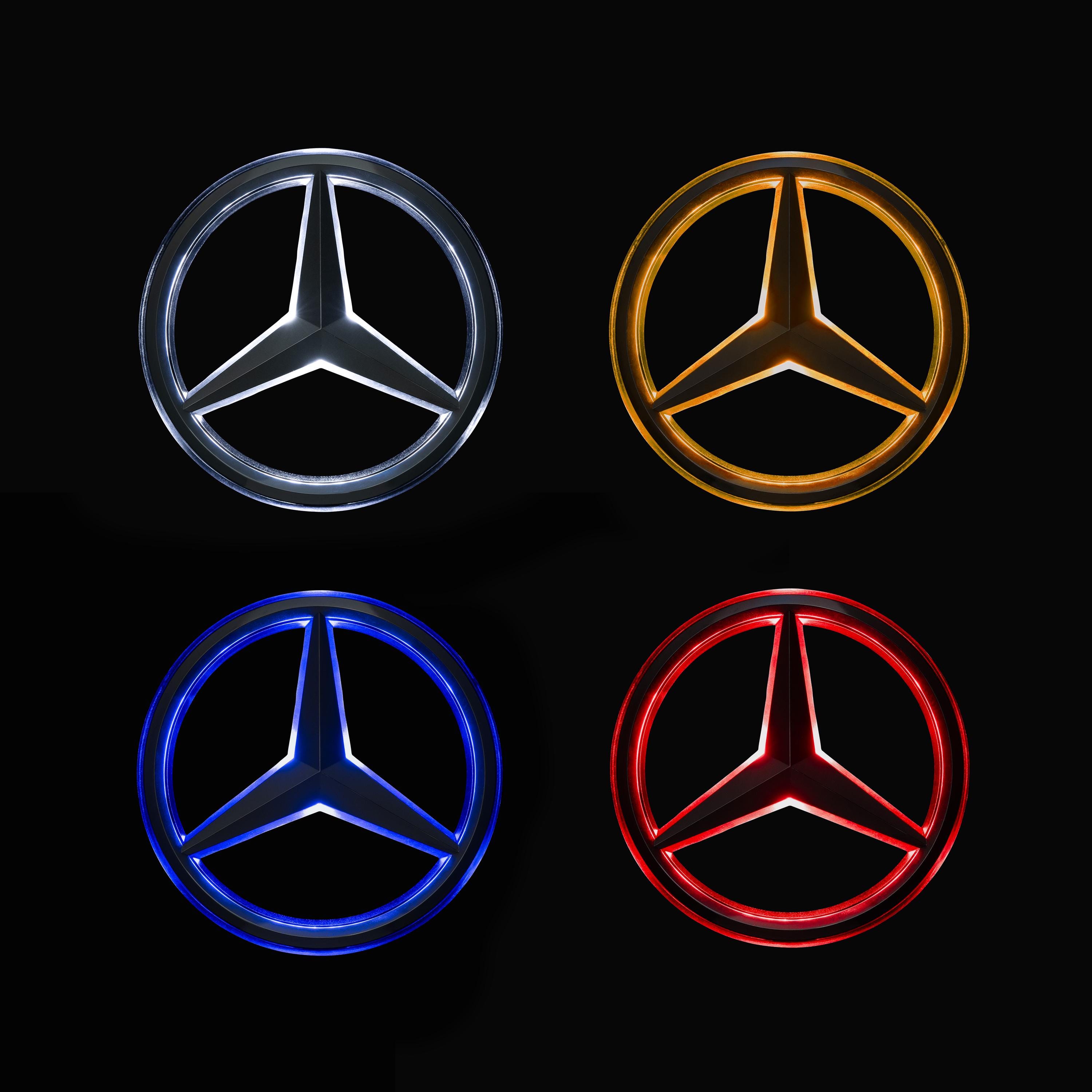 Car Rear LED Emblem Light for Mercedes Benz A-class - Etsy