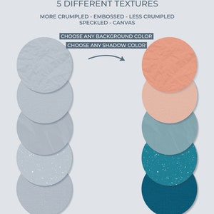 Color Changing Stickers PAPER TEXTURE Note Stickers Digital - Etsy