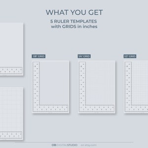 Color Editable RULER & GRAPH A4 Notebook, Digital Rulers, Digital ...