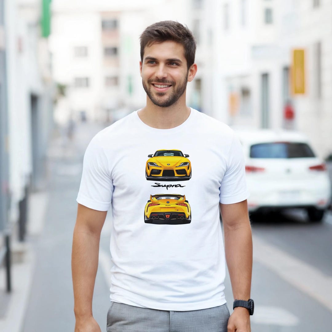 Toyota Supra GR | Yellow MK5 A90 Supra | V15 - Etsy
