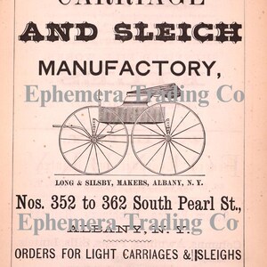 Antique Printable Ephemera 1874 Advertising Book Pages Download Junk ...