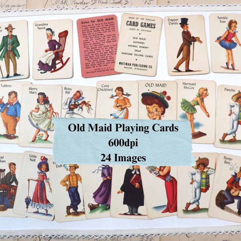 Old Maid - Etsy