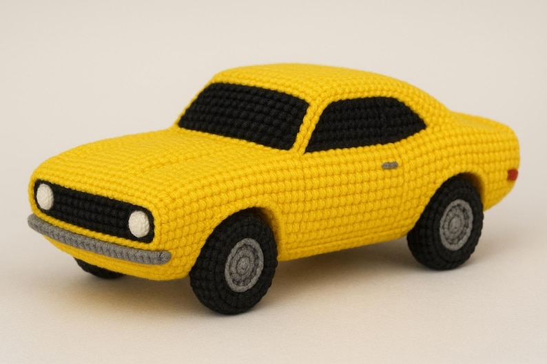 Amigurumi Car Crochet Pattern: Easy Toy Car Tutorial (PDF Download) - Etsy