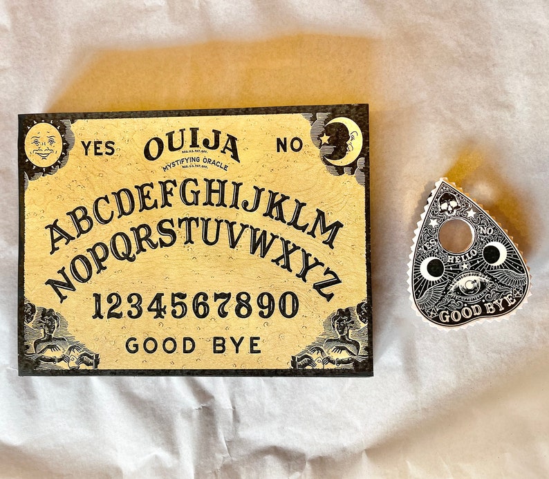 Mini Ouija Board Spirit Board - Etsy