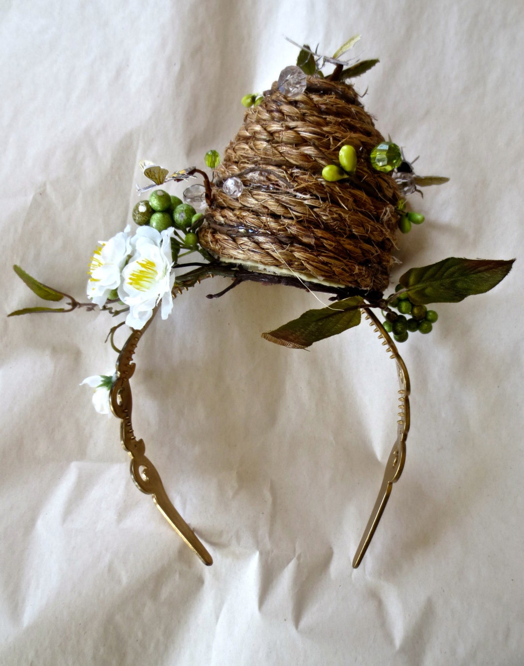 Beehive Headpiece Headband Easter Bonnet / Hat - Etsy