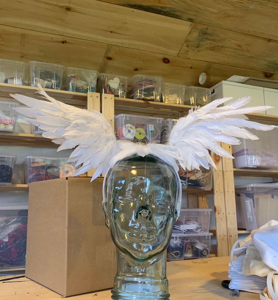 Winged Angel Headband - Etsy