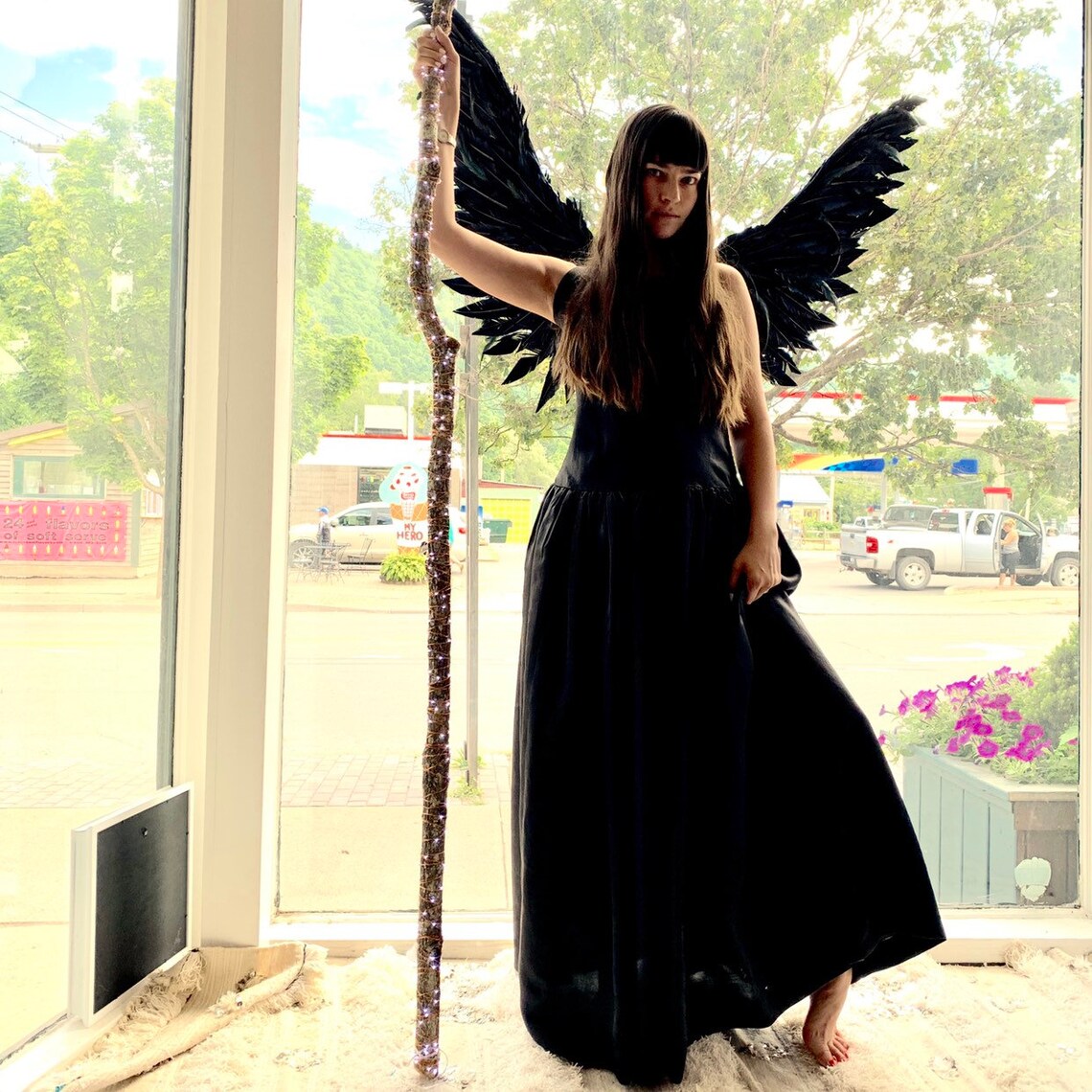 Wearable Feather Angel Wings Costume Cosplay Fairy Bird - Etsy