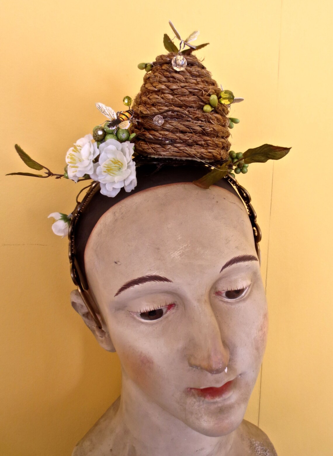 Beehive Headpiece Headband Easter Bonnet / Hat - Etsy
