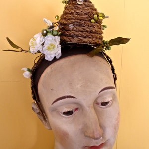 Beehive Headpiece Headband Easter Bonnet / Hat - Etsy