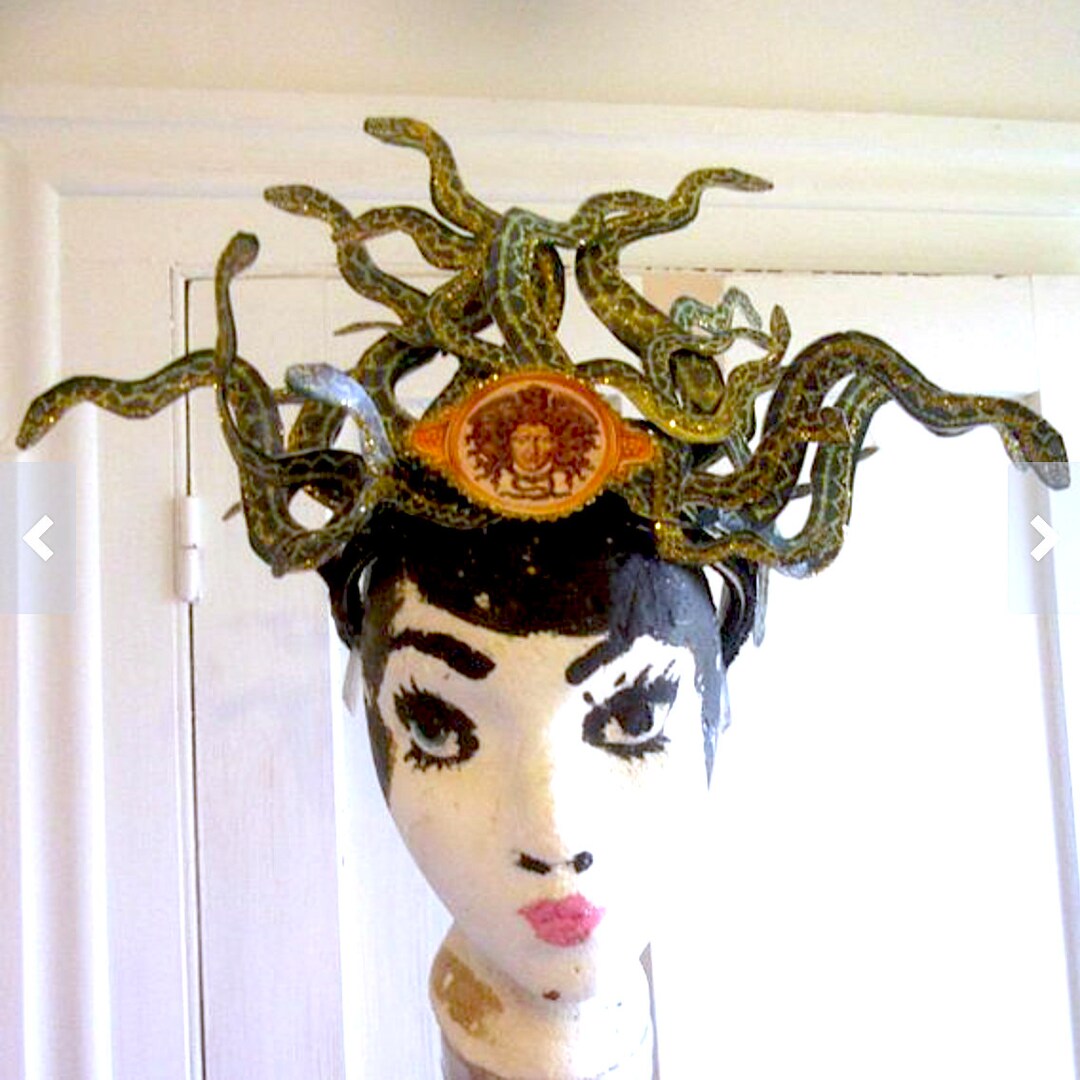 Medusa Snake Headpiece Crown Tiara Costume - Etsy