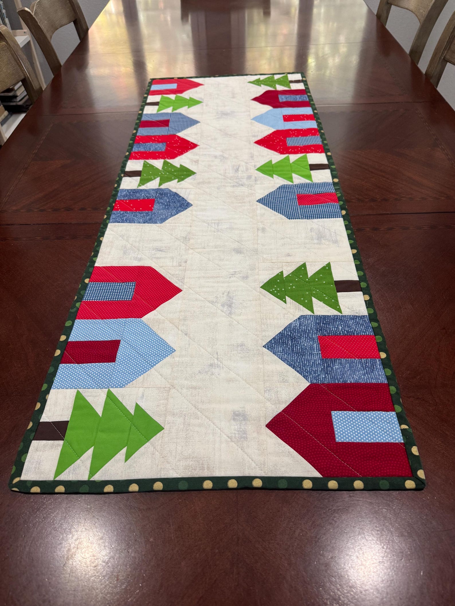 Cabins & Pines Table Runner - Etsy