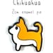 Chihuahua Enamel Pin 2cm Dog Chiwawa Cute Lapel Pin Brooch - Etsy