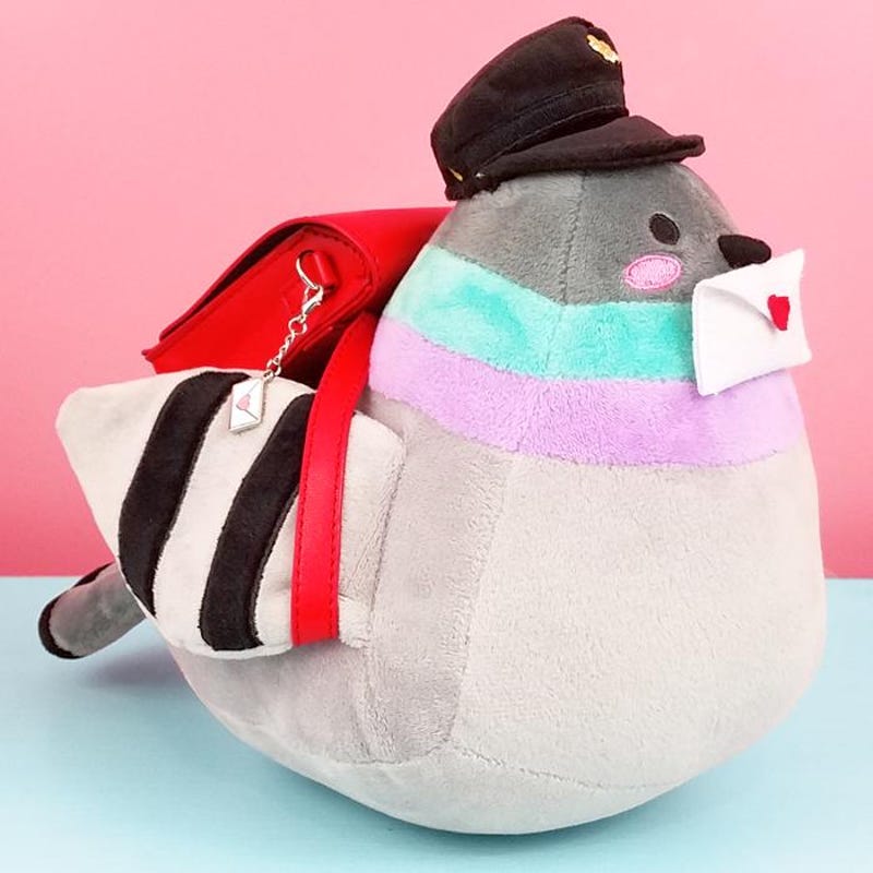Pigeon Stuffed Animal - Etsy