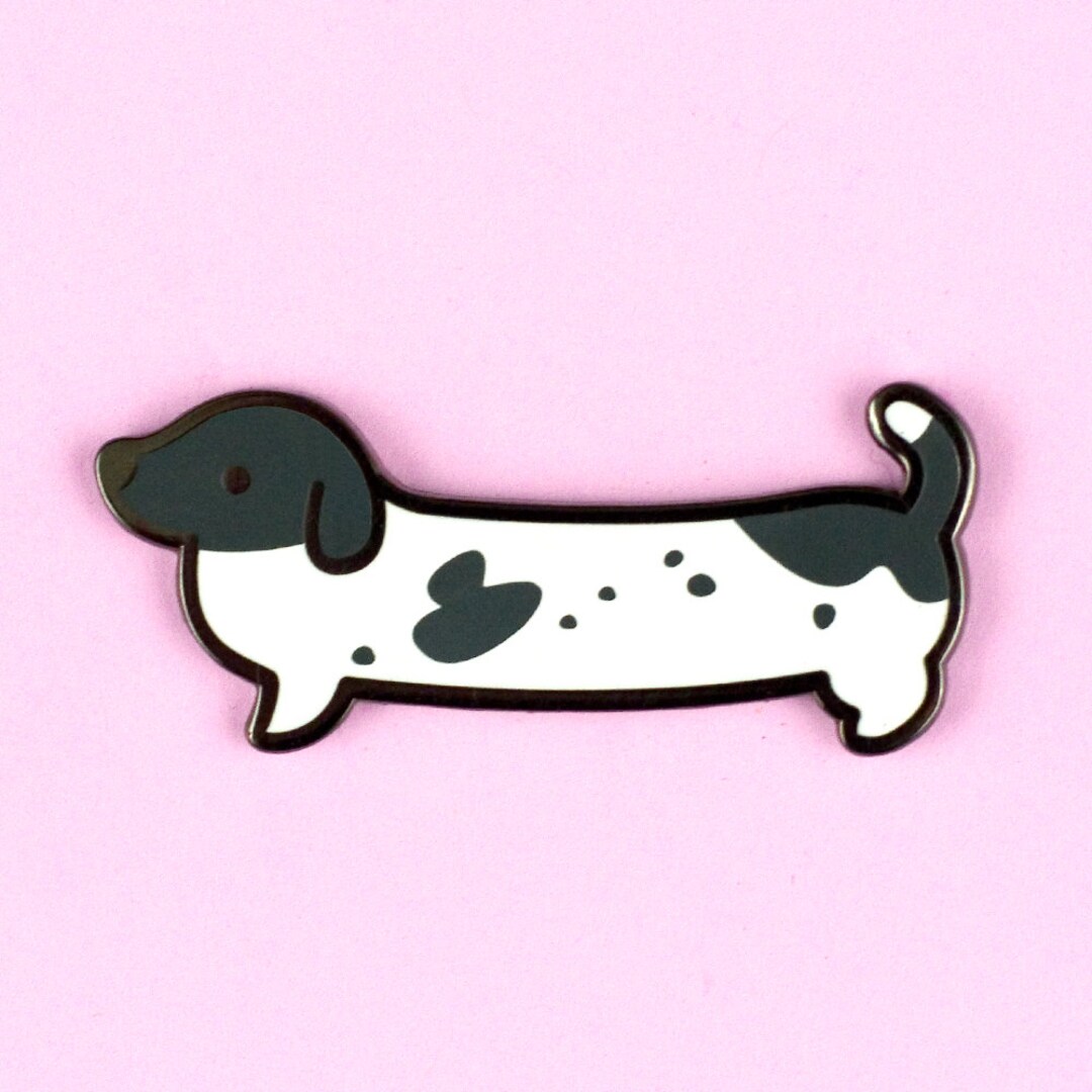 Dachshund Enamel Pin Dog Wiener Dog Sausage Dog Lapel Pin - Etsy