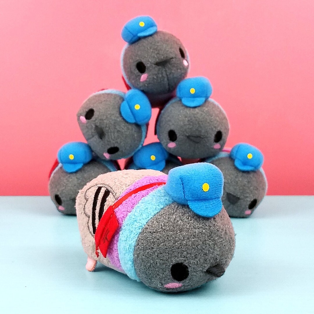 Pigeon Plushie Mini Poe Egglesworth Plushie Stuffed Toy Animal - Etsy