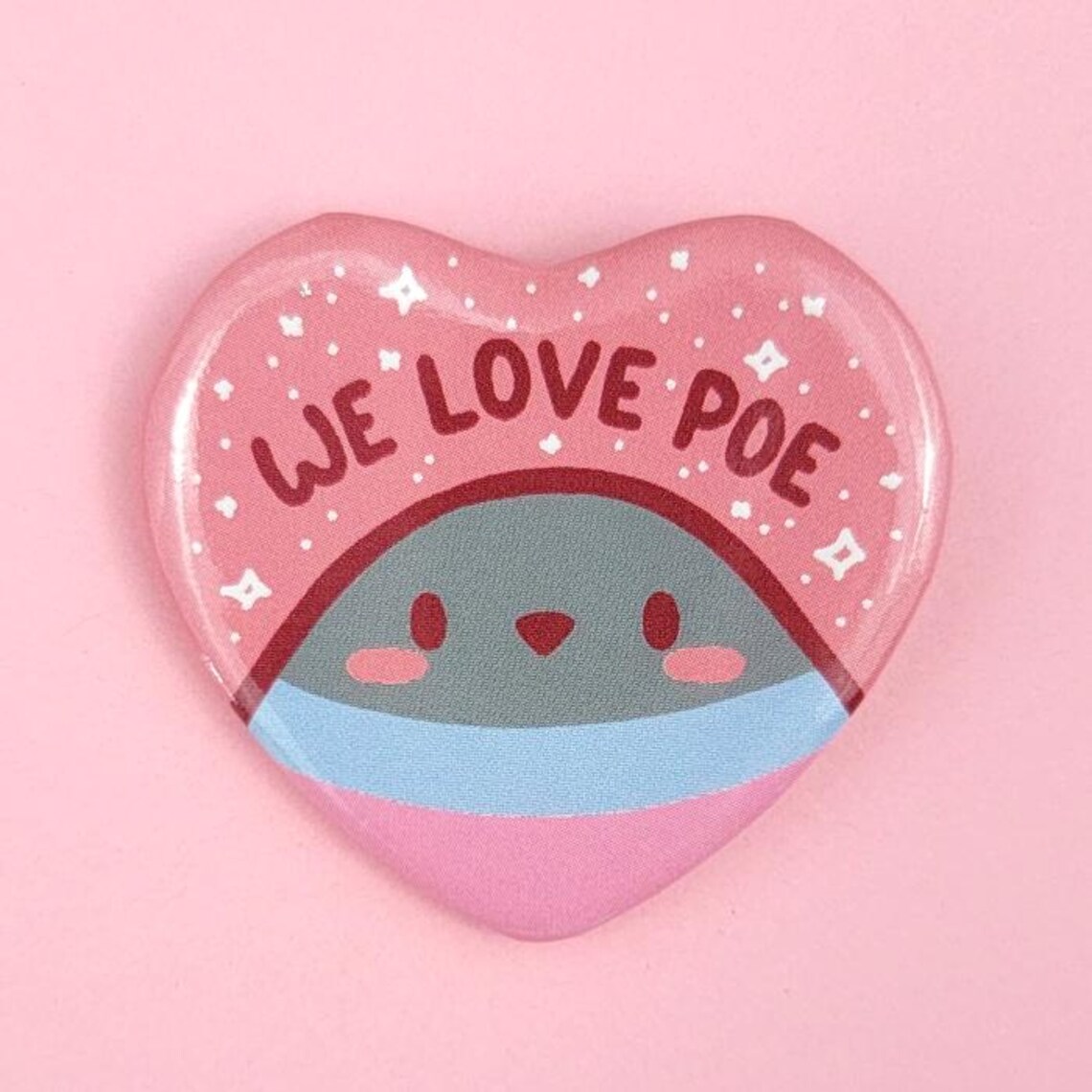 Pigeon Button Heart Valentine Love Pigeon Pin Dove Animal Post Office ...