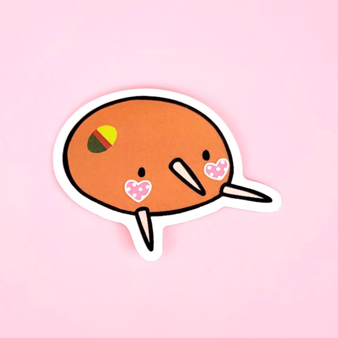 Vinyl Sticker - Impostor Karl - Kiwi Bird Stickers Planner Vinyl Bird ...