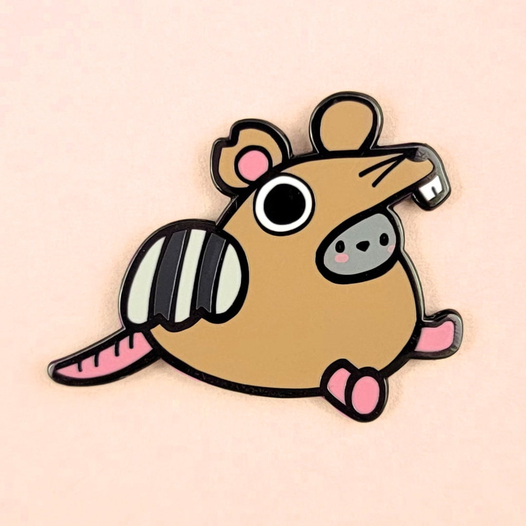 Pigeon Pin Rat Poe Pin Hard Enamel Pin Bird Dove Mail Delivery - Etsy