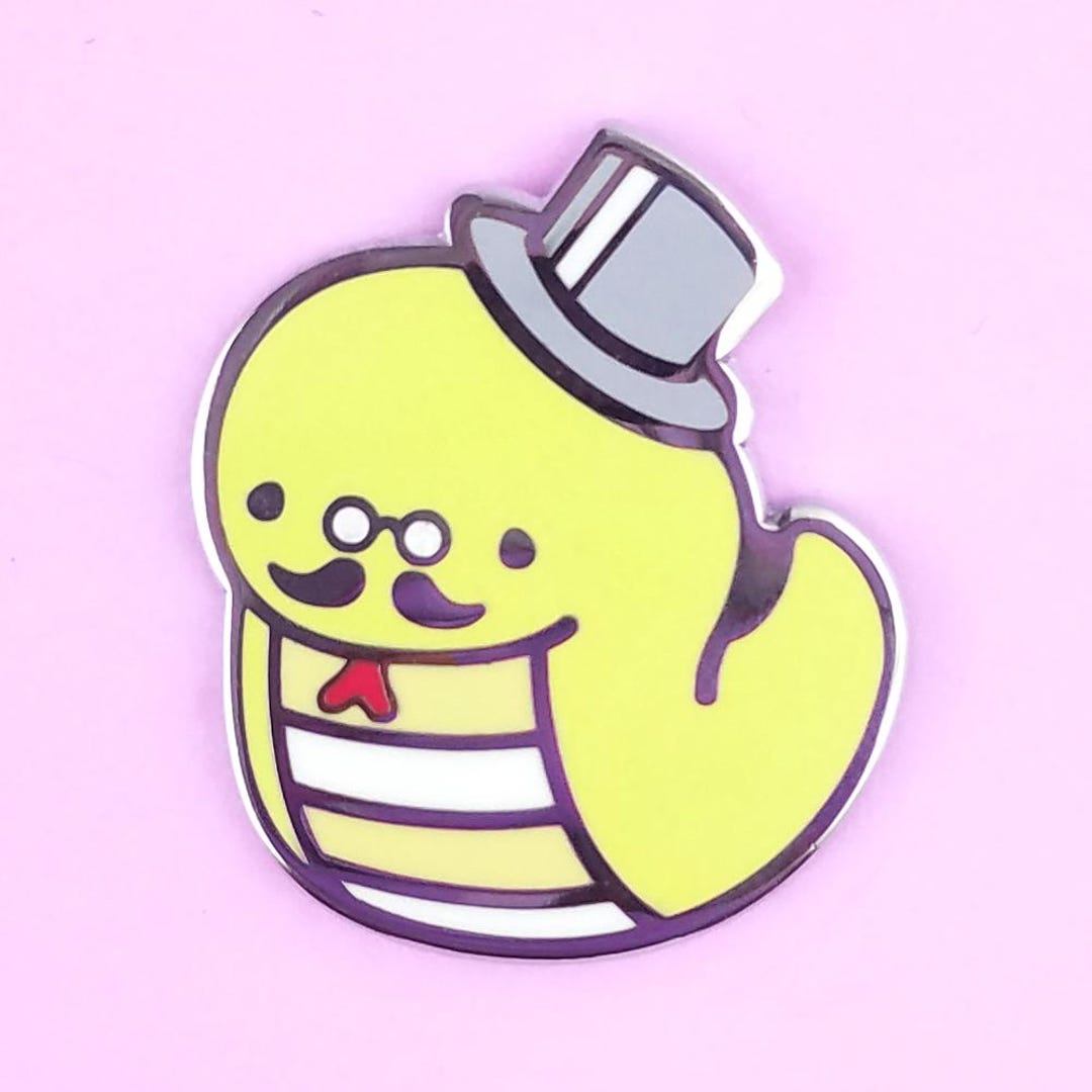Gentleman Snake Enamel Pin Pastel Glitter 3cm Reptile Cute Fancy Lapel ...