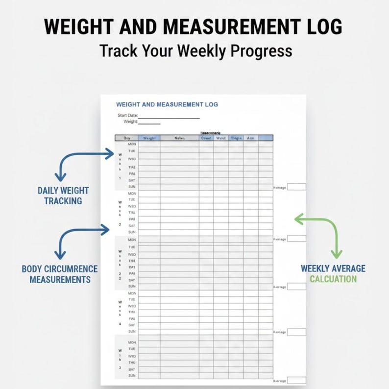 Body Fat Calculator Google Sheets | Skinfold Measurement Tracker ...