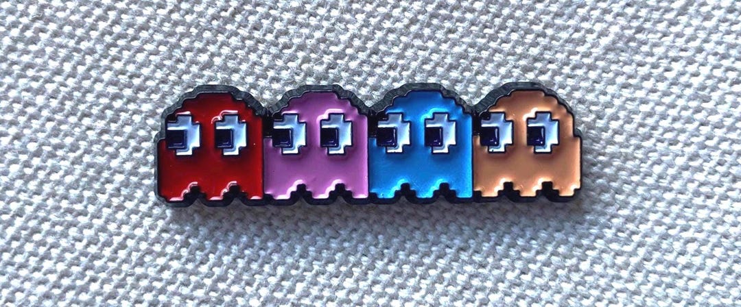 Pac-man Enamel Pin | 80s Arcade Nostalgia - Etsy