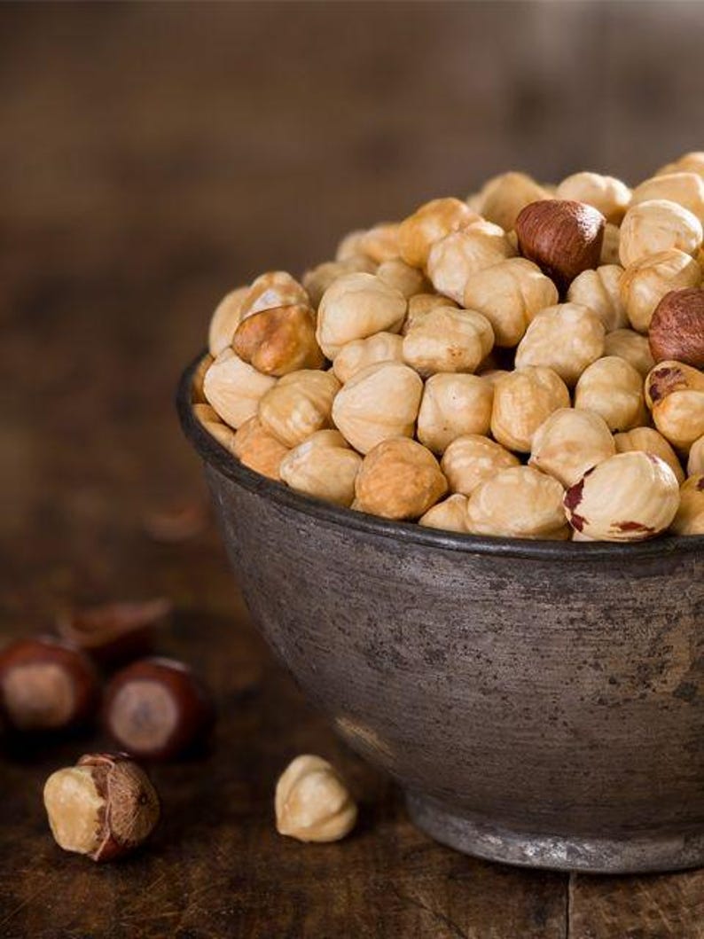Turkish Roasted Hazelnuts: Natural Keto Snack, Fresh From Black Sea - Etsy