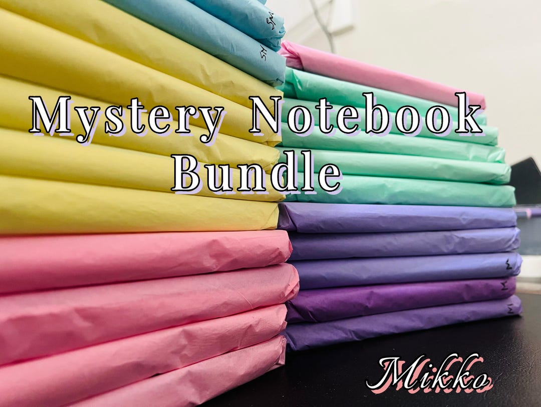 Mystery Notebook Bundle! - Etsy