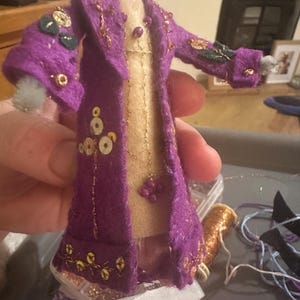 Scrooge - Handmade Felt Hanging Christmas Decoration. - Etsy