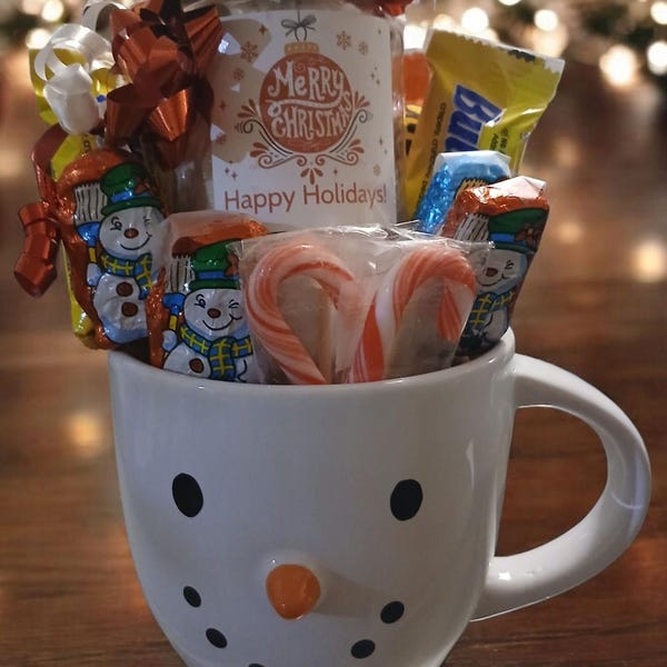 Candy Mug Arrangement - Etsy