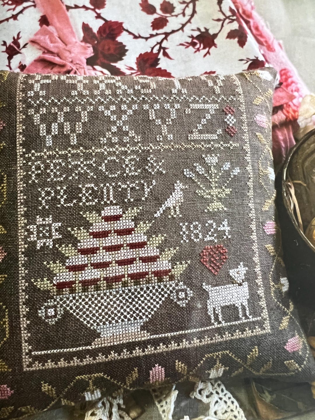 Summer Sampler Fragment by Shakespeare’s Peddler - Etsy