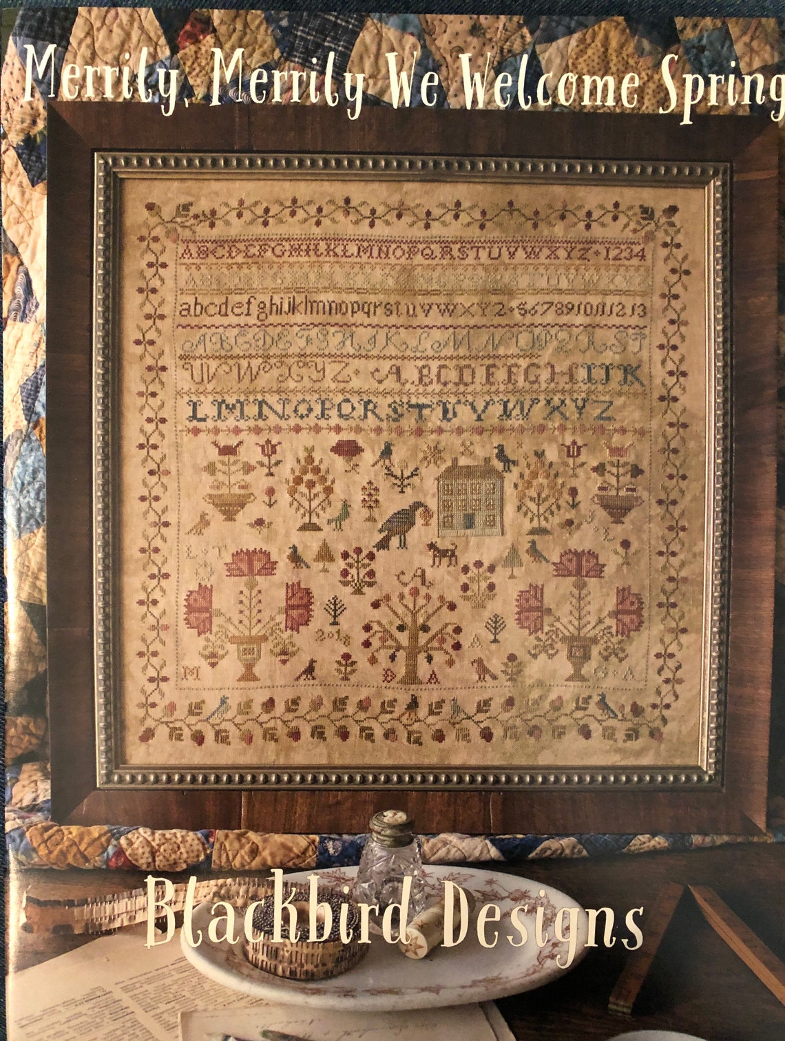 Merrily Merrily We Welcome Spring by Blackbird Designs - Etsy