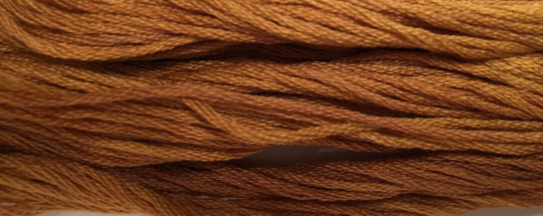 Wheat Fields by the Gentle Art 5 Yard Overdyed Cotton Thread - Etsy