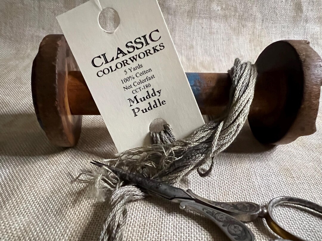 Muddy Puddle by Classic Colorworks Over Dyed Cotton Thread - Etsy