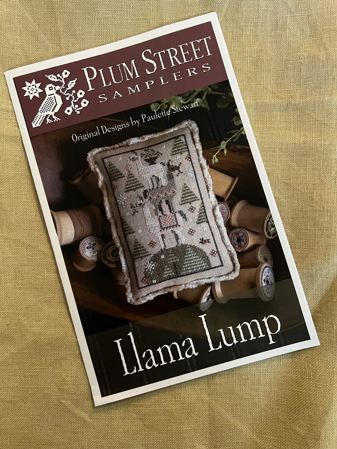 Llama Lump Chart by Plum Street Samplers - Etsy
