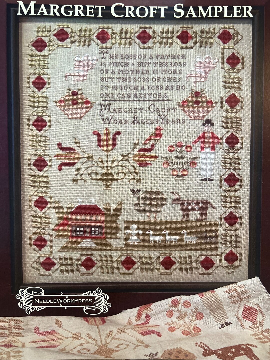 Margret Croft Sampler Recreated by Needleworkpress - Etsy