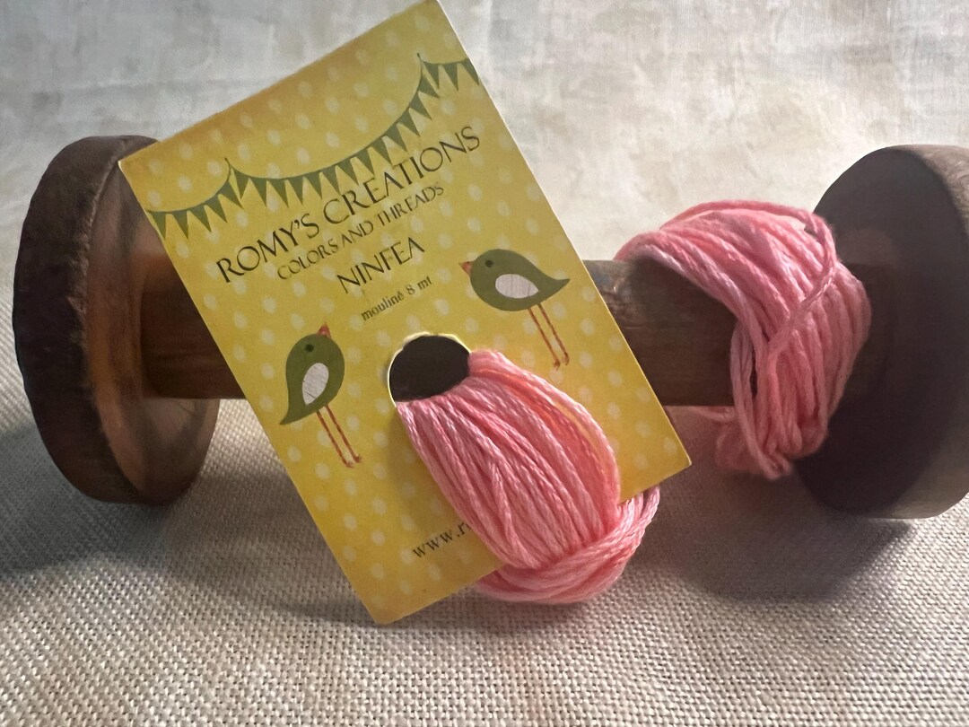 Ninfea by Romy's Creation is 8.7 Yards of Overdyed Cotton Thread - Etsy