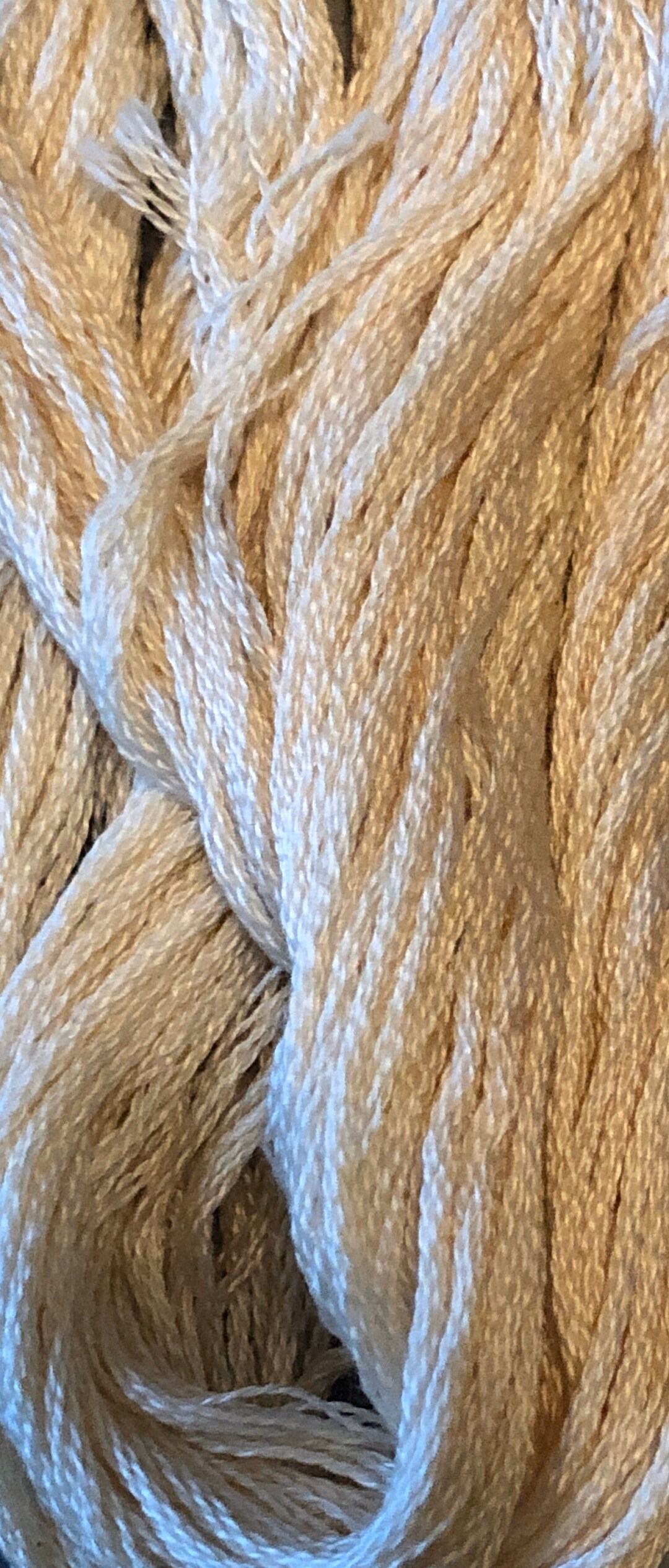 Eggshell by Classic Colorworks Over Dyed Cotton Thread - Etsy