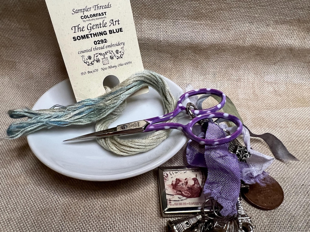 Something Blue by the Gentle Art is 5 Yards of Overdyed Cotton Thread ...